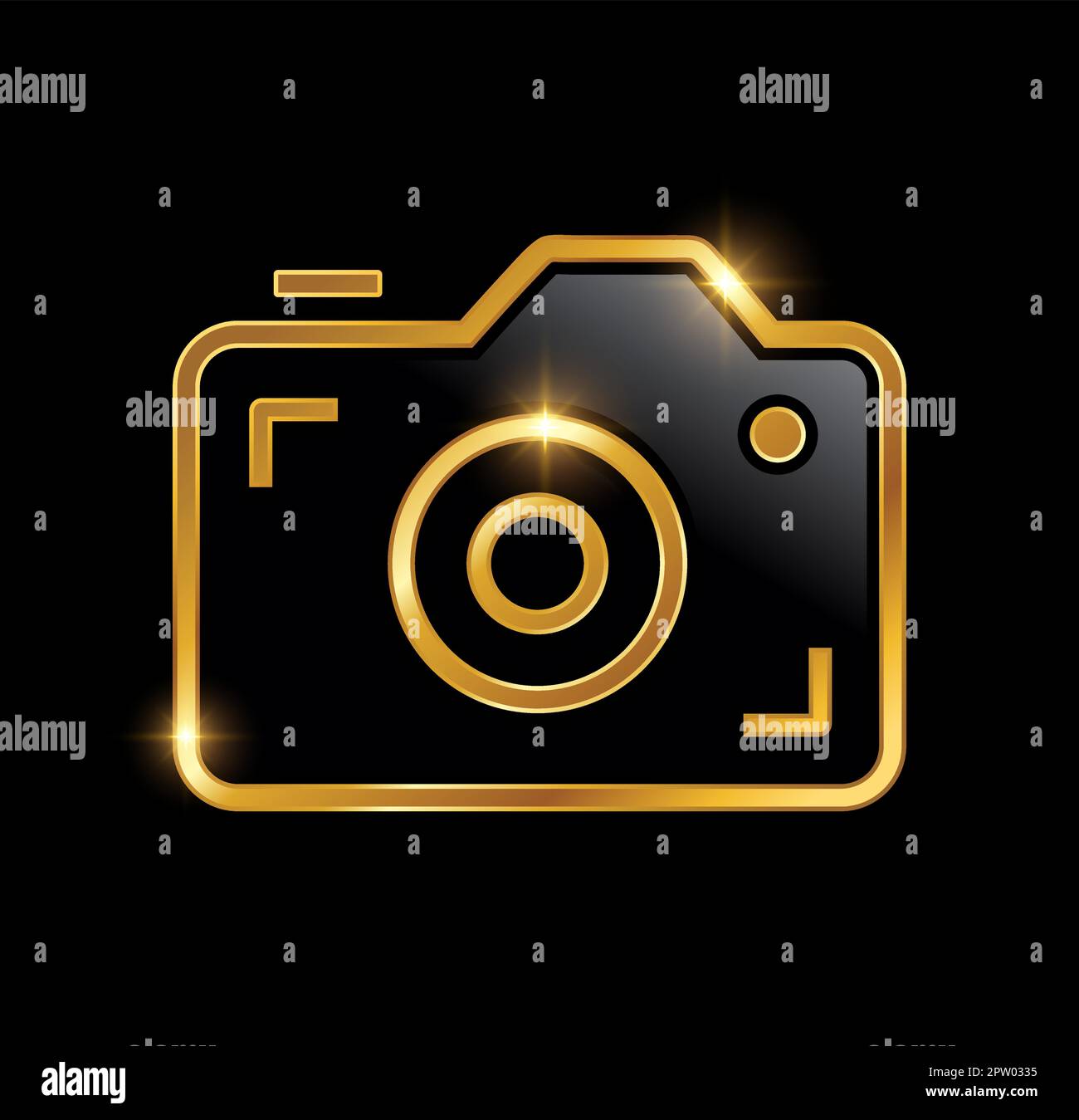 Gold camera hi-res stock photography and images - Alamy