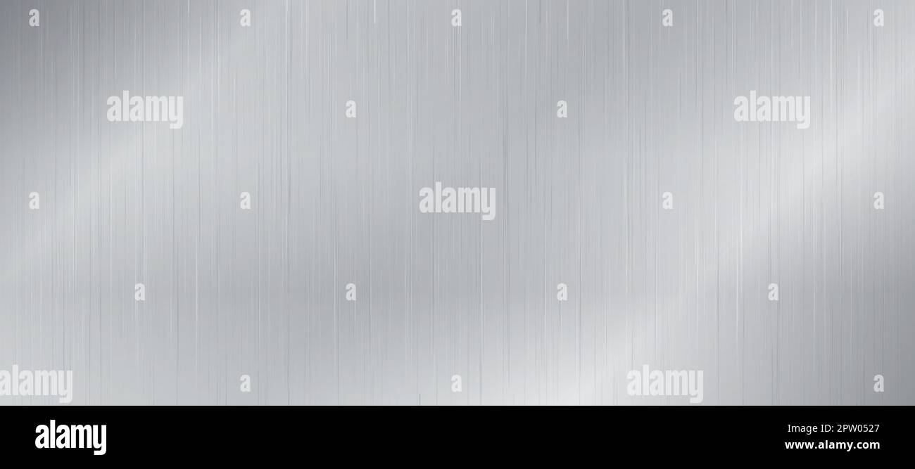 Panoramic background silver steel metal texture - Vector illustration ...