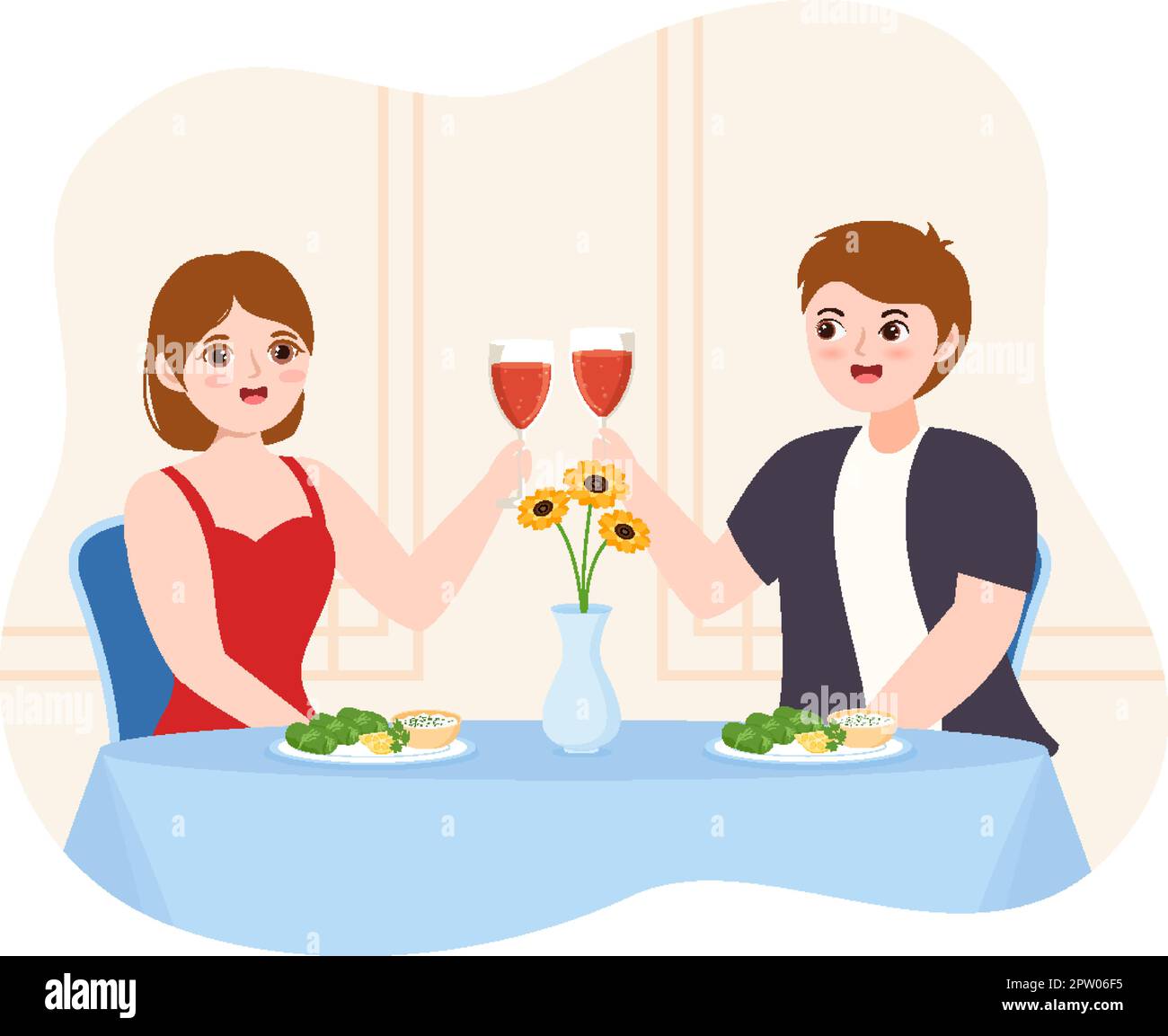 People Eating in Restaurant Greek Cuisine Delicious Dishes Traditional ...