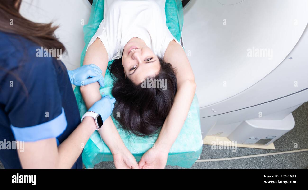 Computed tomography of the pelvis and hard tissues for women. CT scan ...