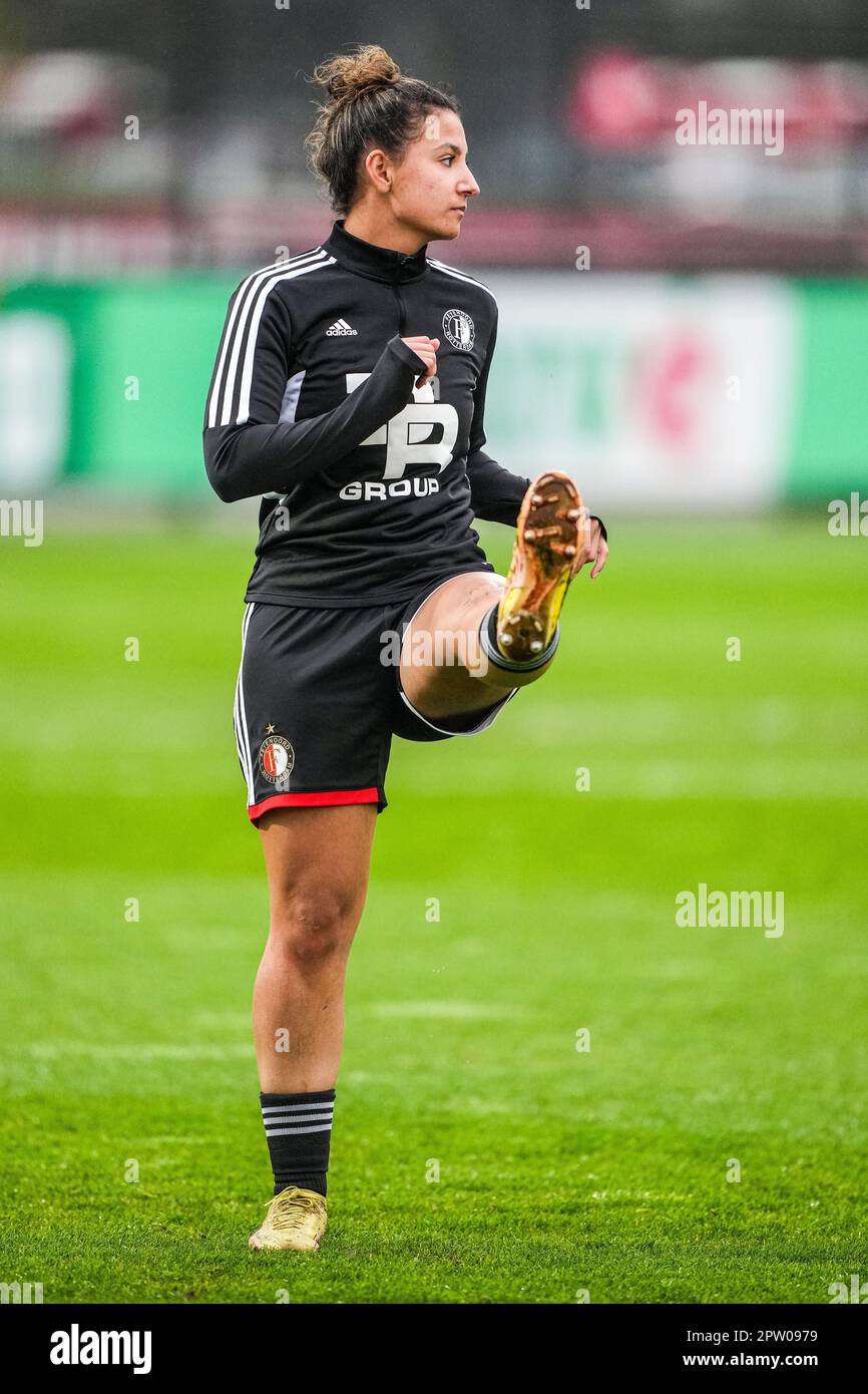 Rotterdam, Netherlands. 28th Apr, 2023. Rotterdam - Sabrine Ellouzi of ...
