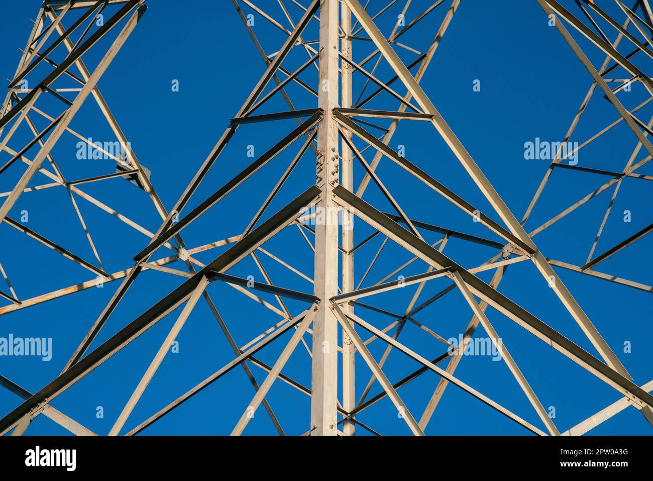 electric light pylon, steel structure for the infrastructure for the ...