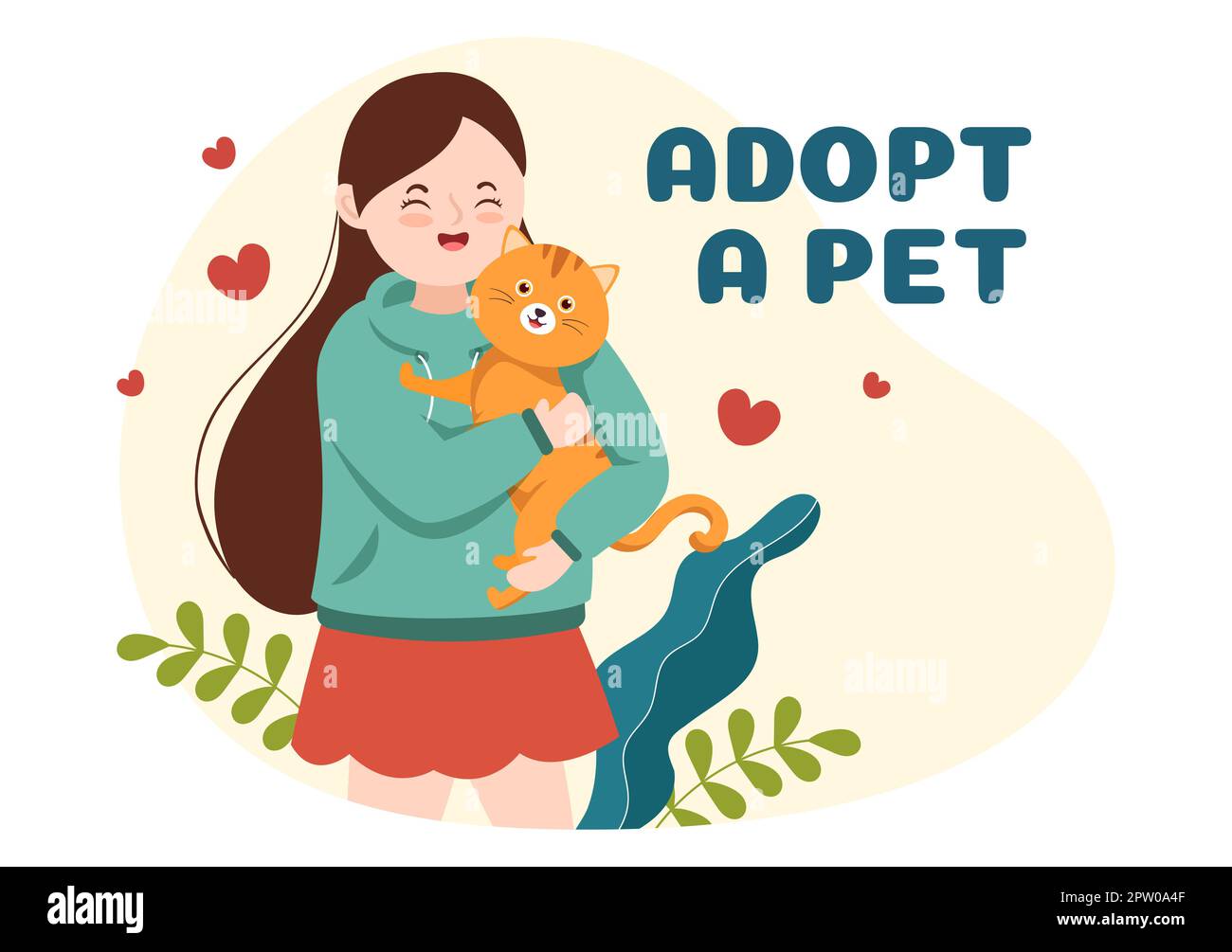 Adopt cat from adoption Cut Out Stock Images & Pictures - Alamy