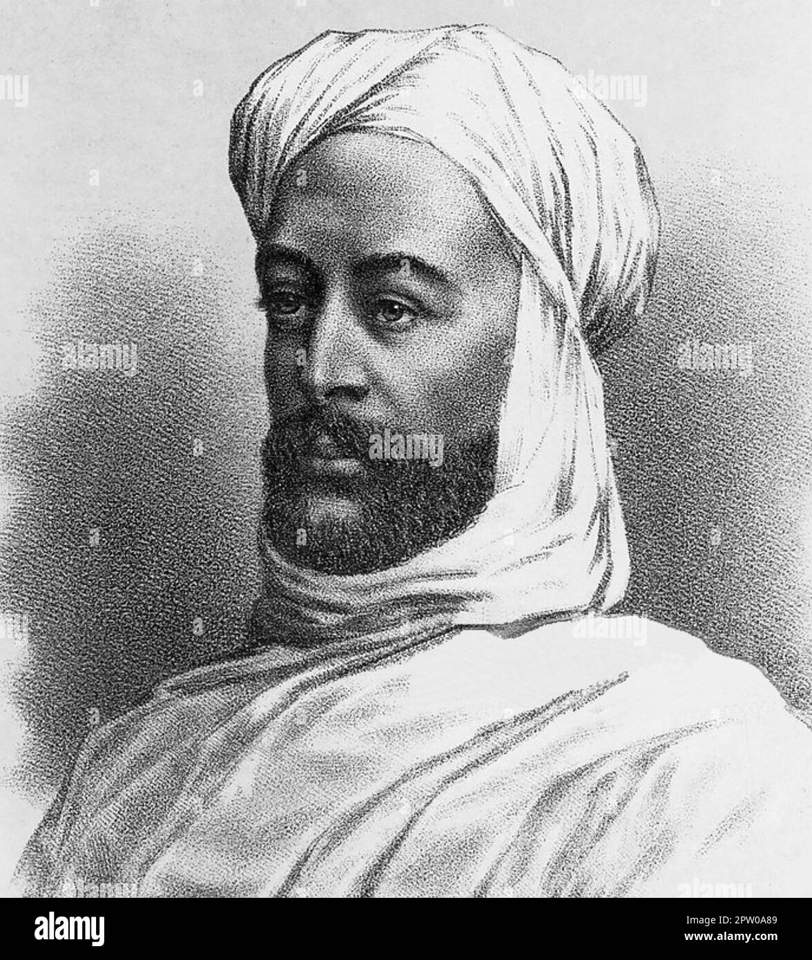 MUHAMMAD AHMAD (1844-1885) Nubian Sufi religious leader and self ...