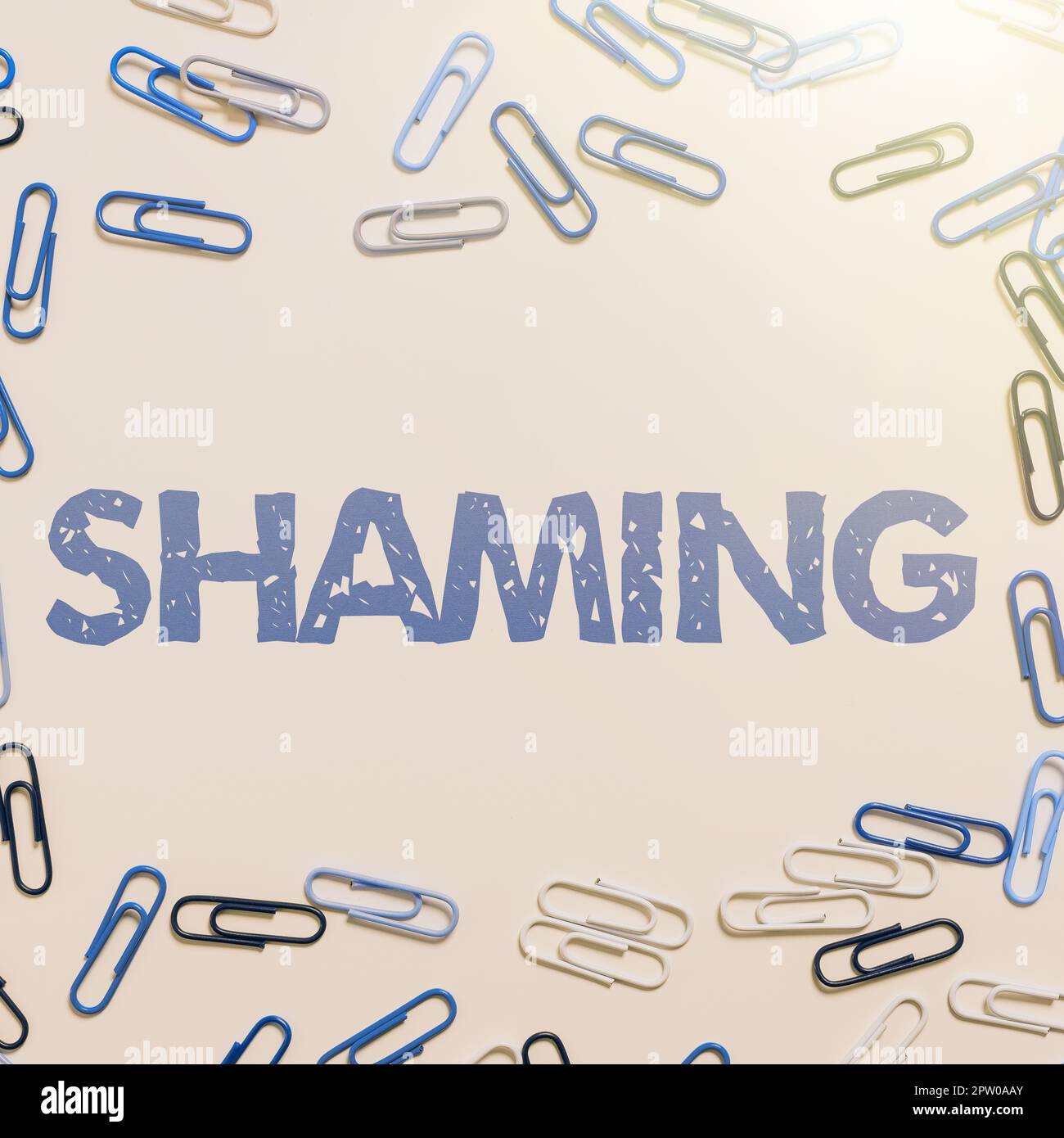 Conceptual caption Shaming, Word Written on subjecting someone to ...