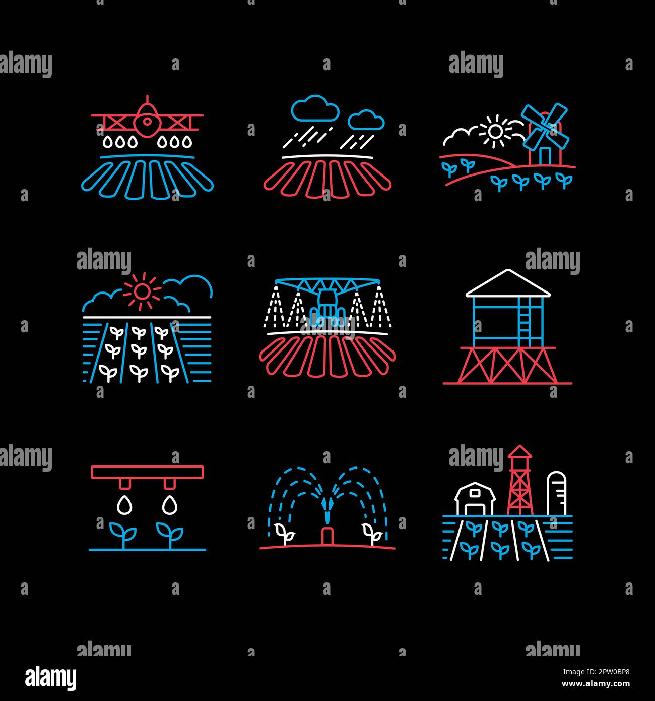 Farm Field icon. Agriculture irrigation sign Stock Vector Image & Art ... Farm Field icon. Agriculture irrigation sign Stock Vector Image & Art ...