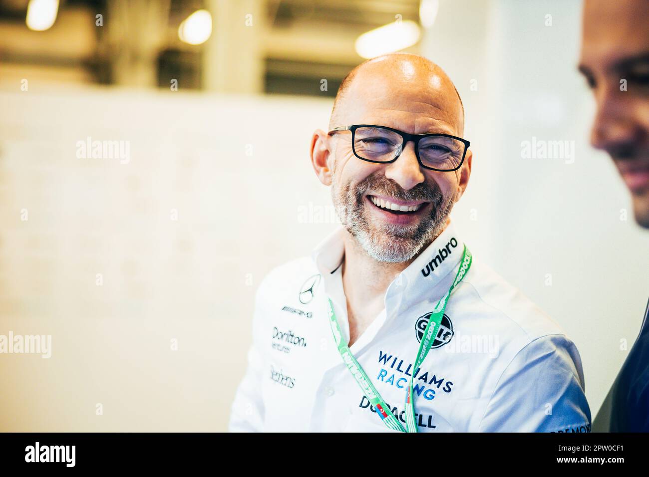 Baku, Azerbaijan. 28th Apr, 2023. Frederic Brousseau (CDN) Williams ...