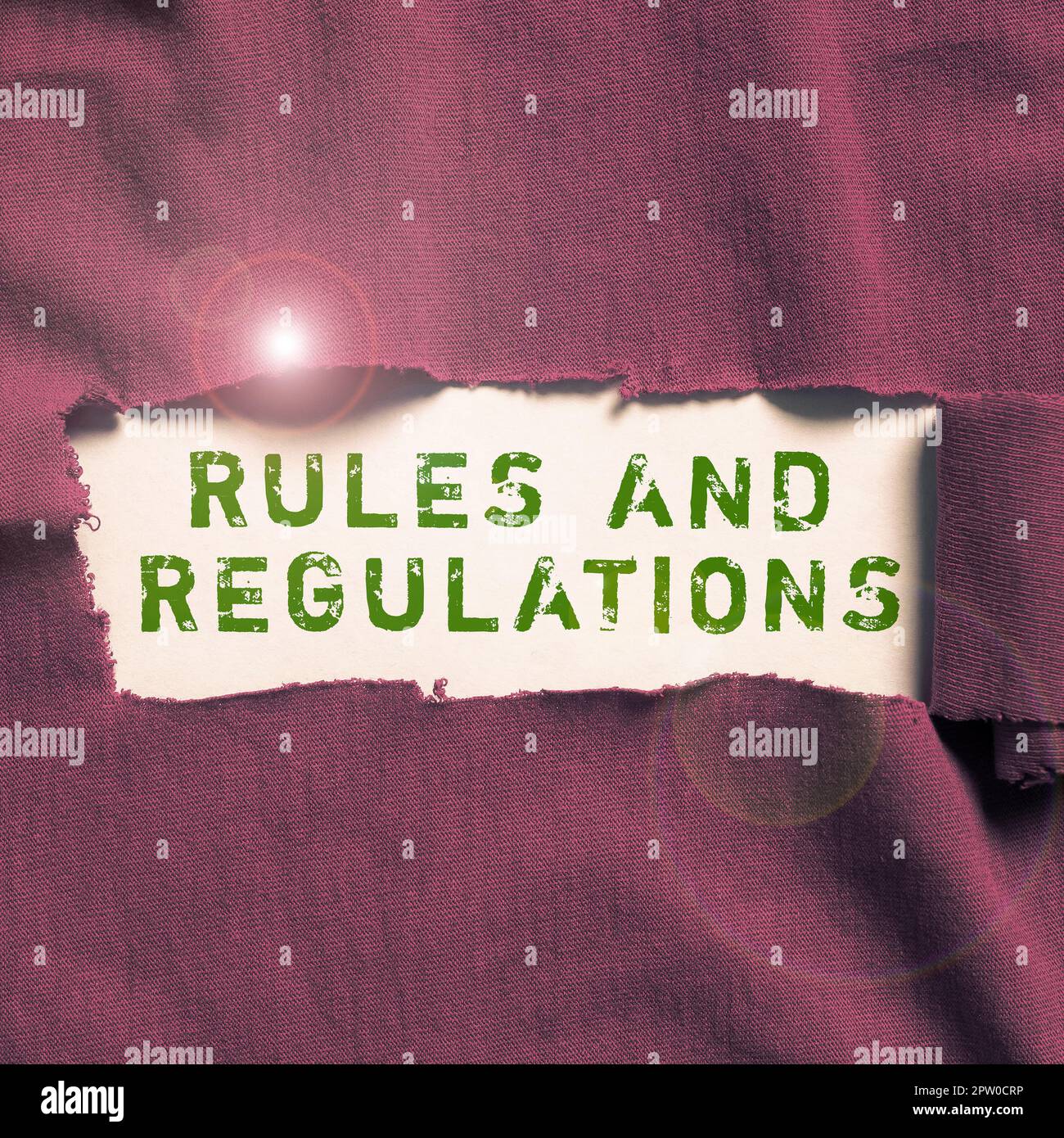 Rule regulate principle hi-res stock photography and images - Alamy