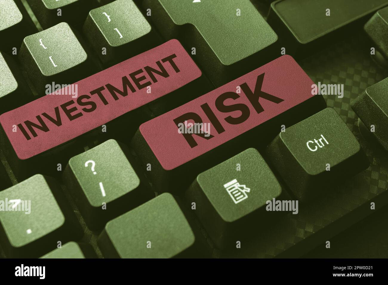 Conceptual caption Investment Risk, Word for potential financial loss ... Conceptual caption Investment Risk, Word for potential financial loss ...