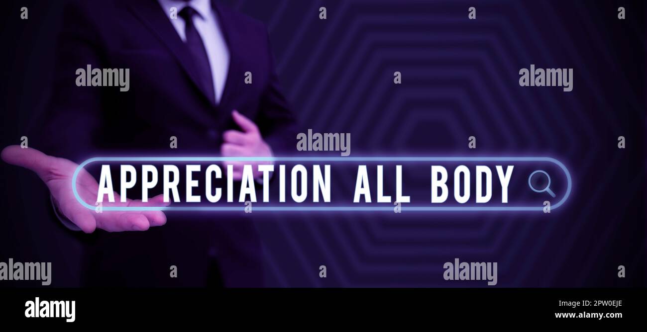 Inspiration showing sign Appreciation All Body, Word Written on ...