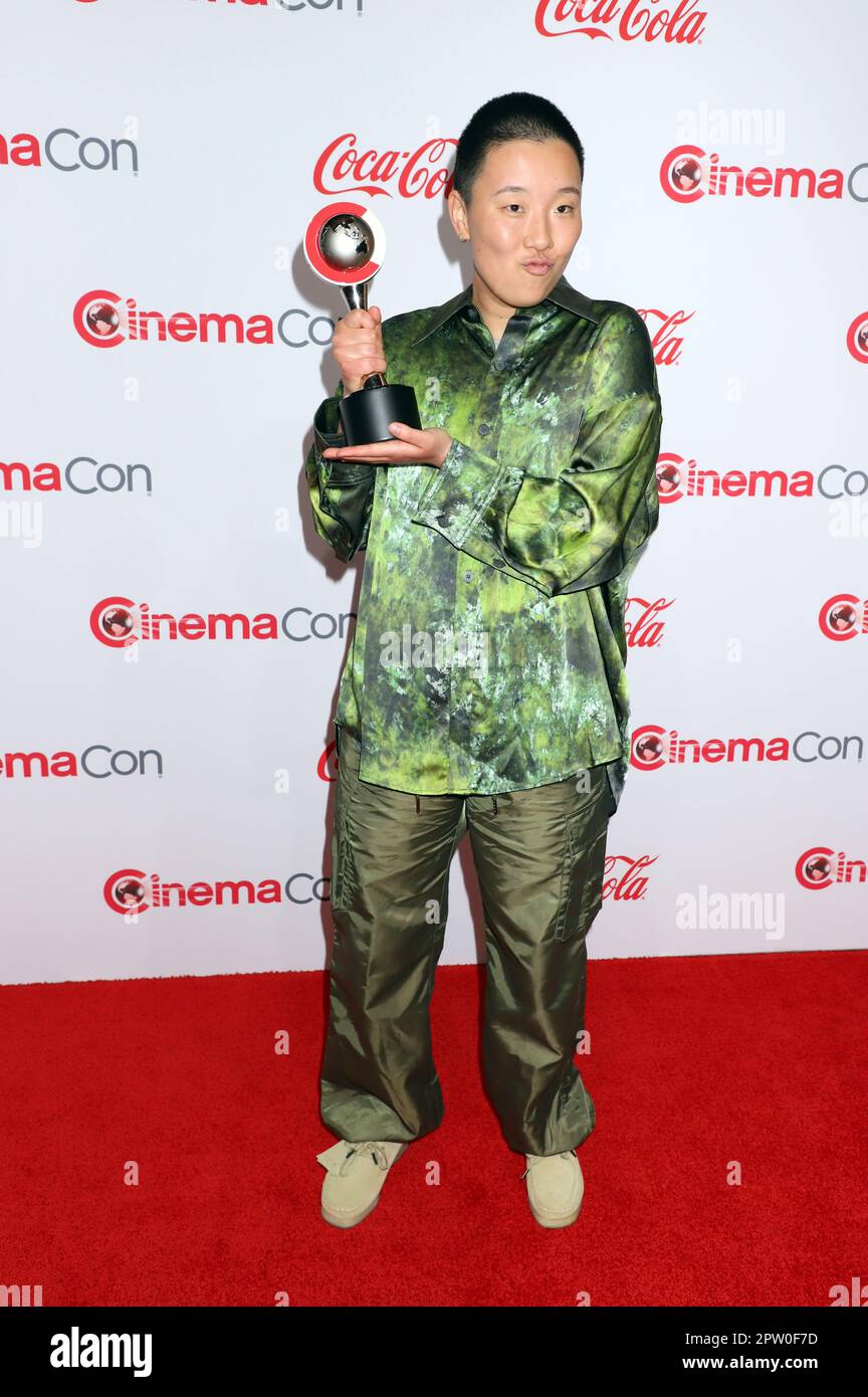 Sabrina Wu at the 2023 CinemaCon Big Screen Achievement Awards held at ...