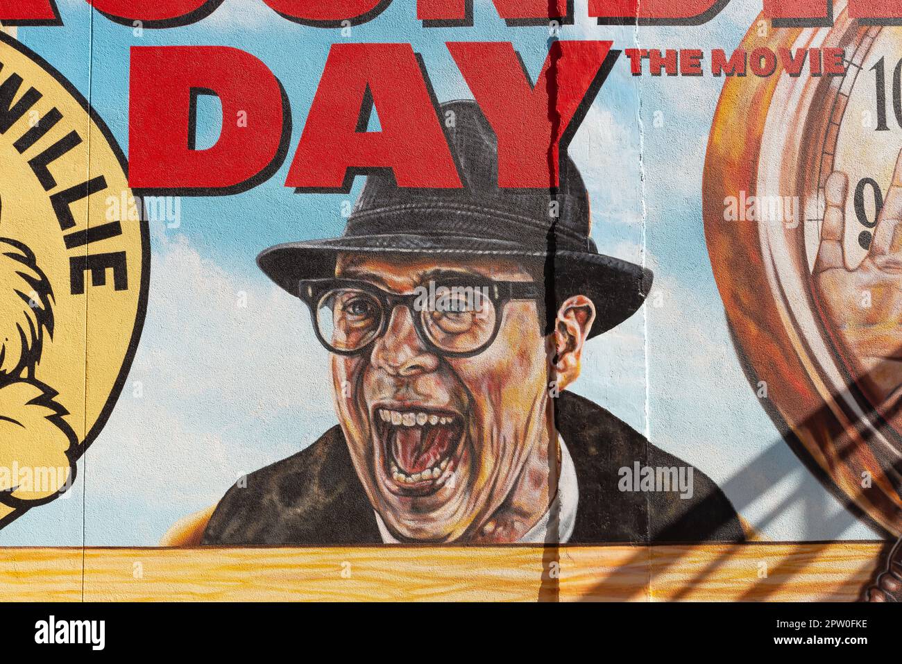 Woodstock, Illinois - United States - April 24th, 2023: The Groundhog ...