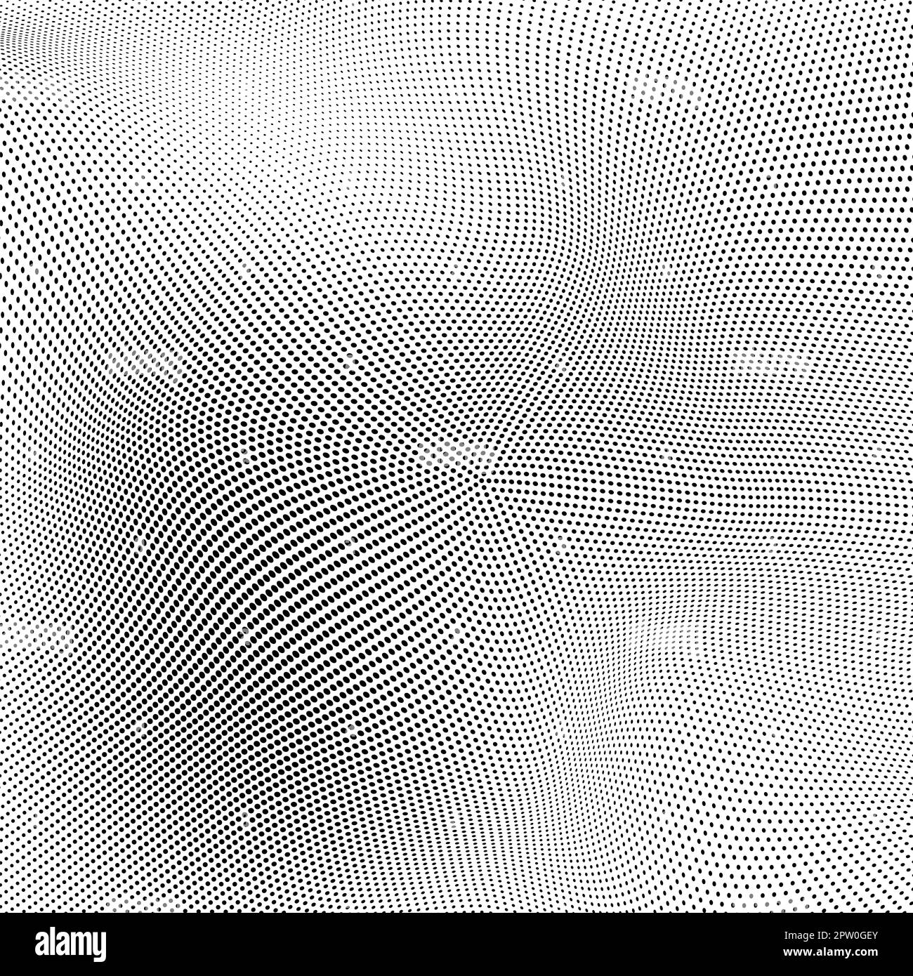 Halftone Pattern. Set of Dots. Dotted Texture on White Background ...
