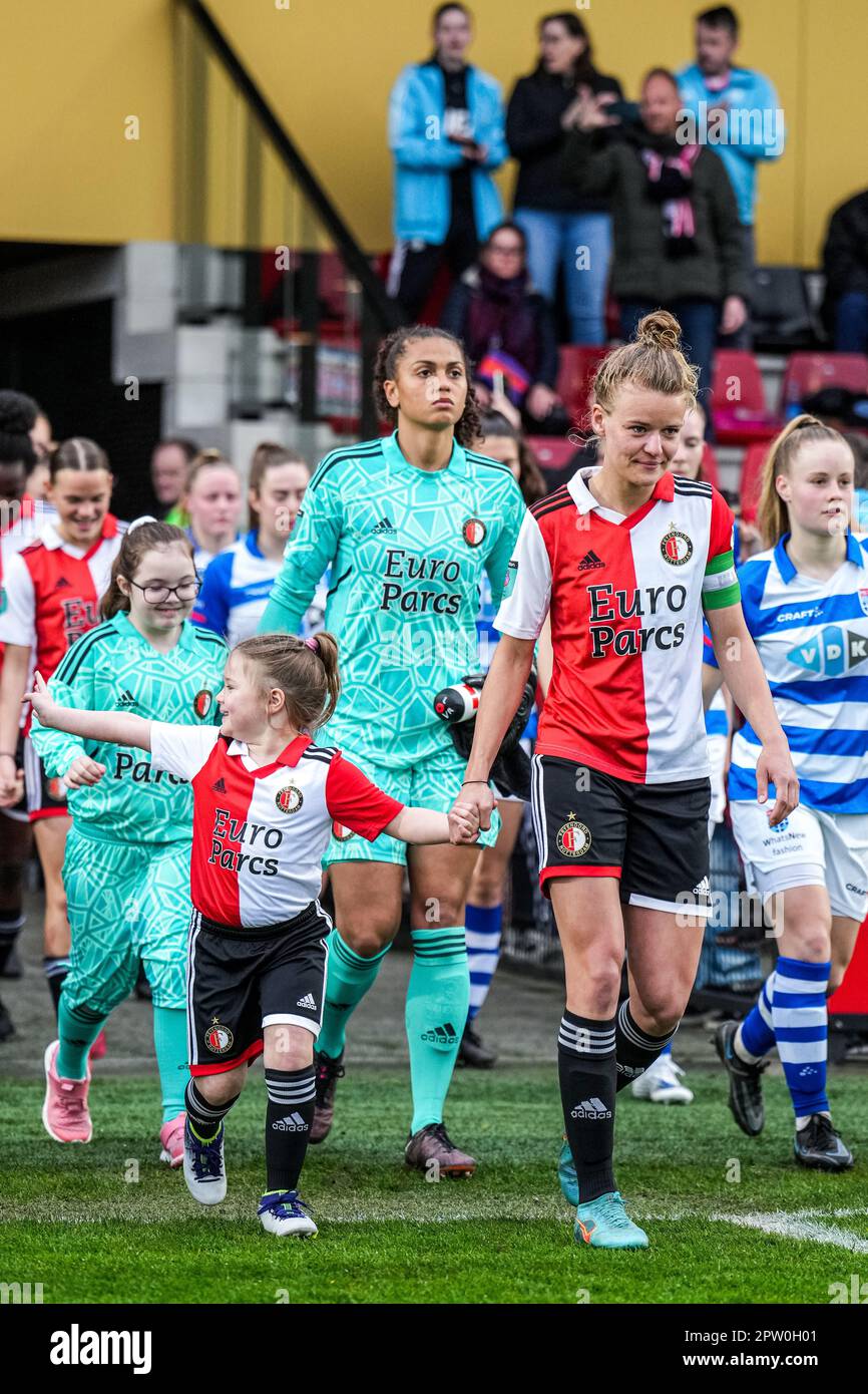 Rotterdam, Netherlands. 28th Apr, 2023. Rotterdam - Feyenoord V1 ...