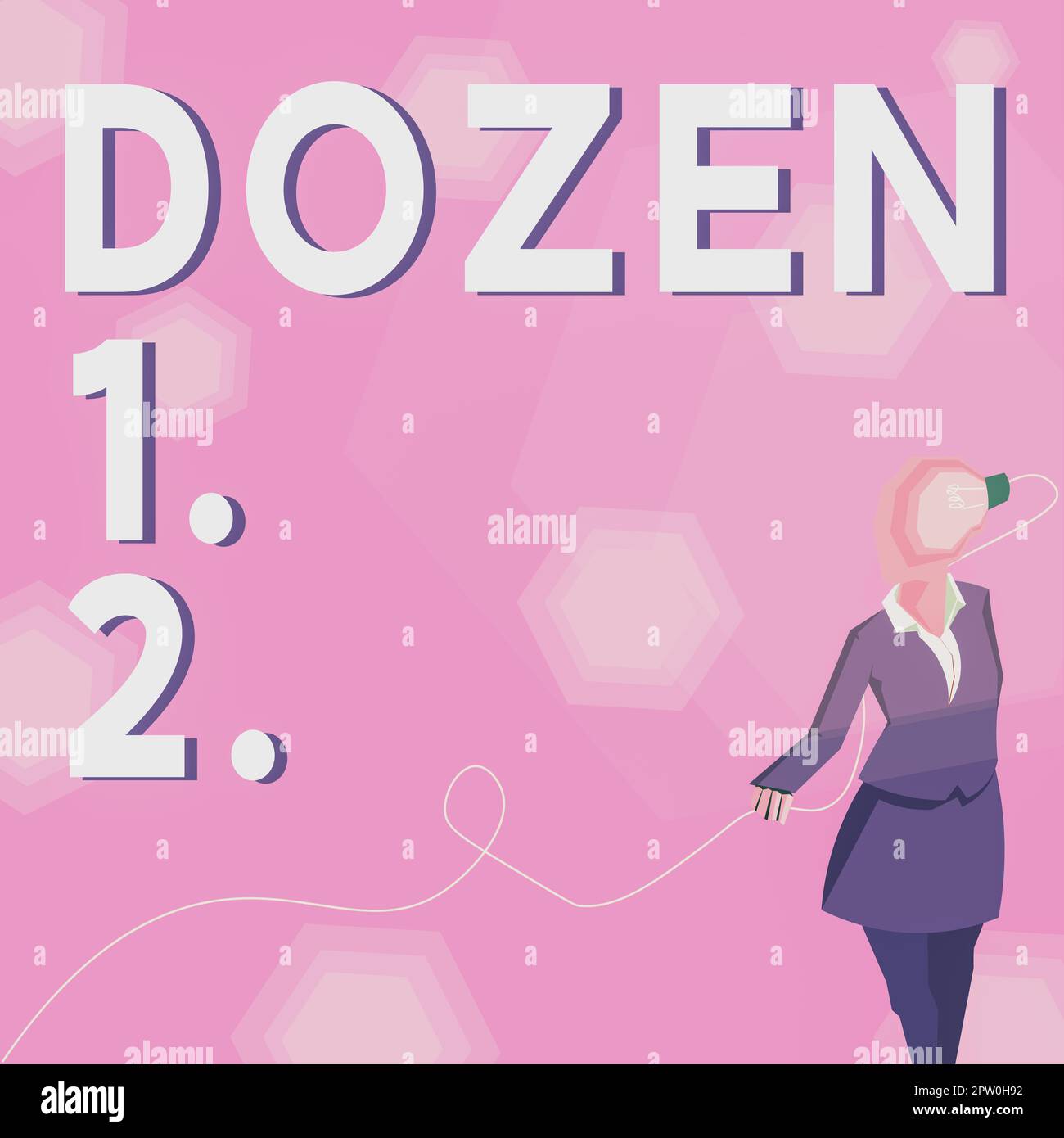 Inspiration showing sign Dozen, Business approach group or set of ...