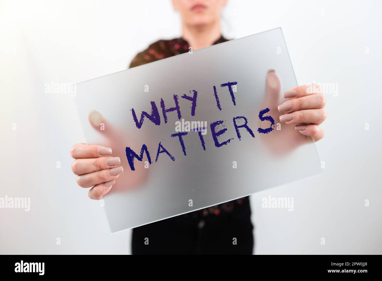 Text showing inspiration Why It Mattersquestion, Word Written on ...