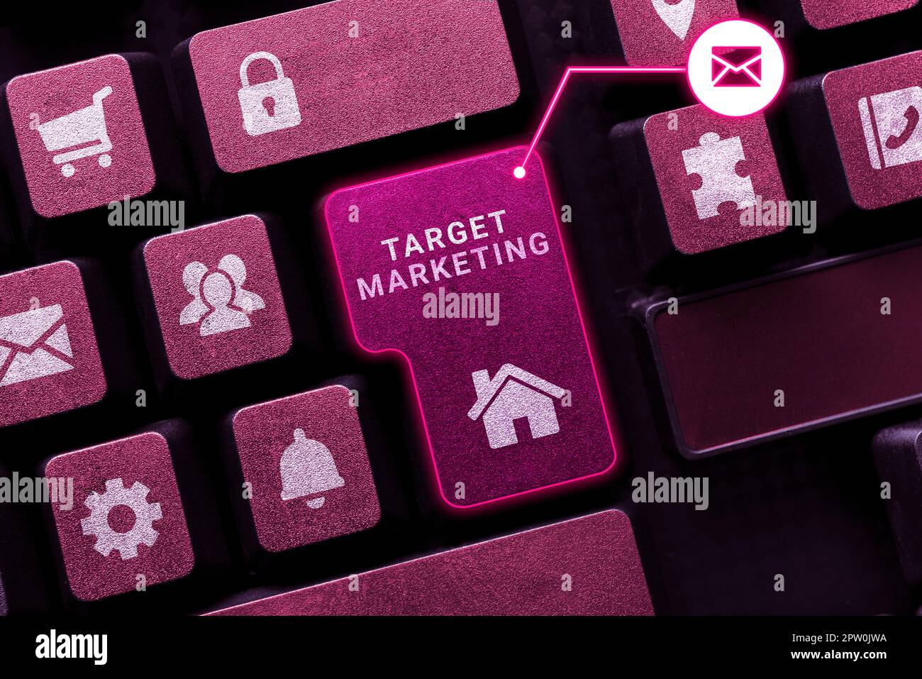 Text sign showing Target Marketing, Business overview Market ...