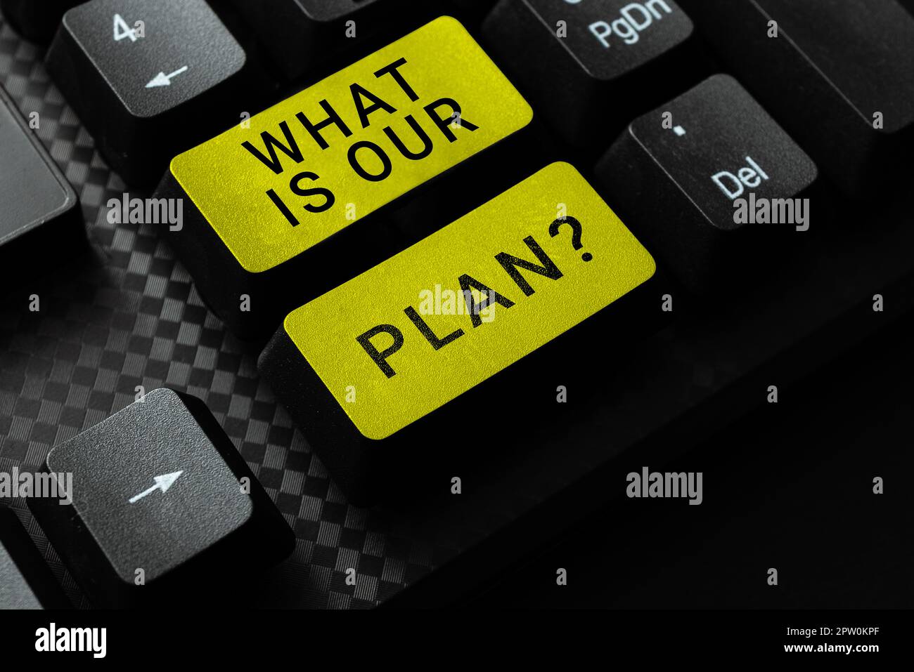 Hand writing sign What Is Our Planquestion, Business concept Mission ...