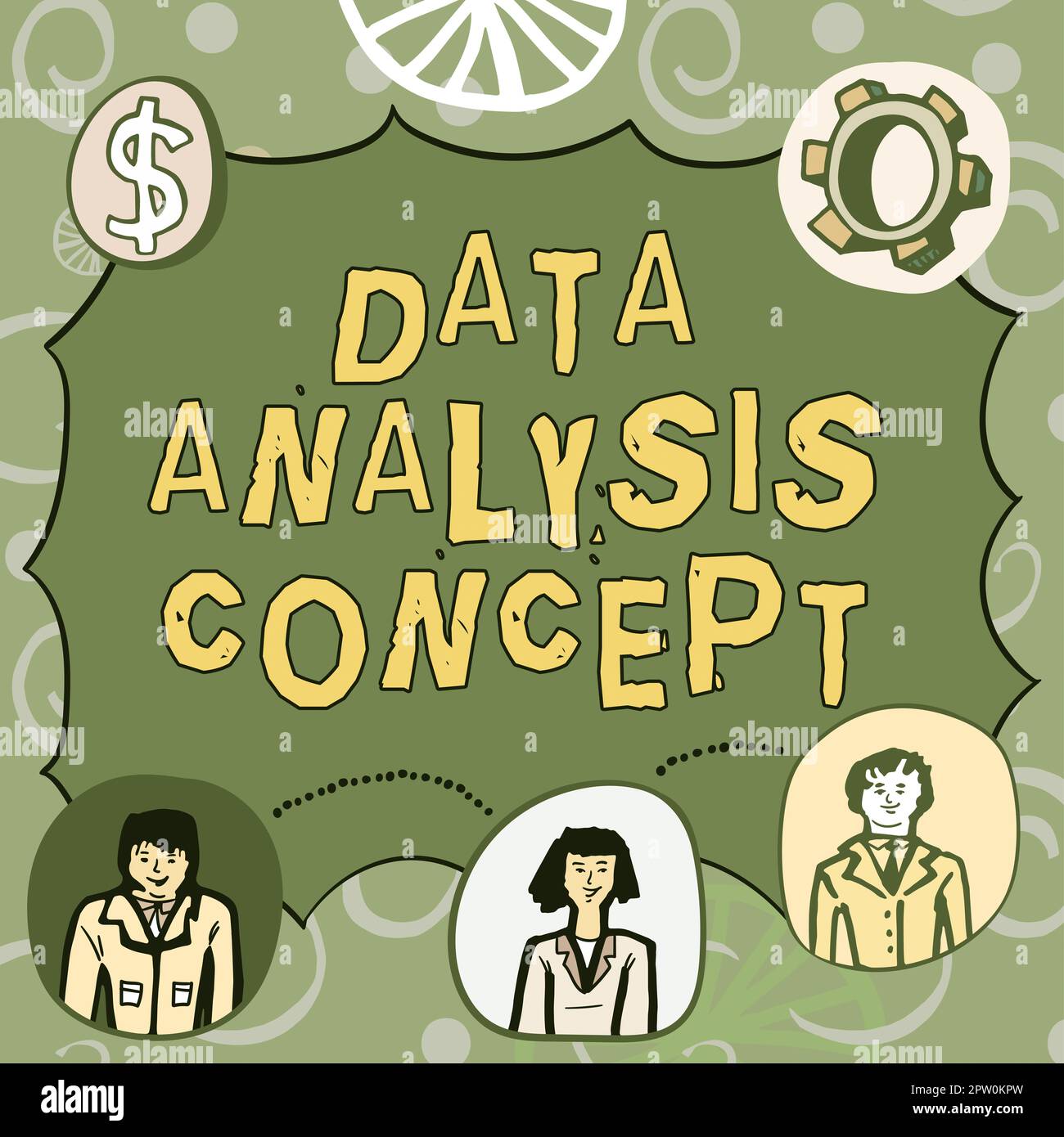Conceptual caption Data Analysis Concept, Word Written on evaluating data using analytical and ...