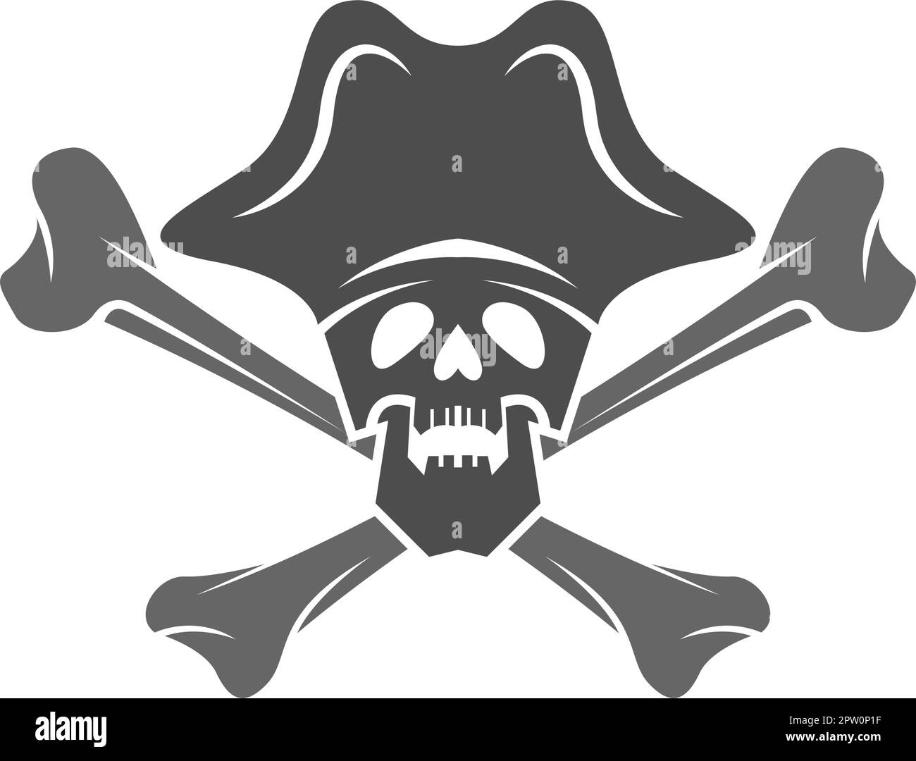 Pirate logo icon design illustration Stock Vector Image & Art - Alamy