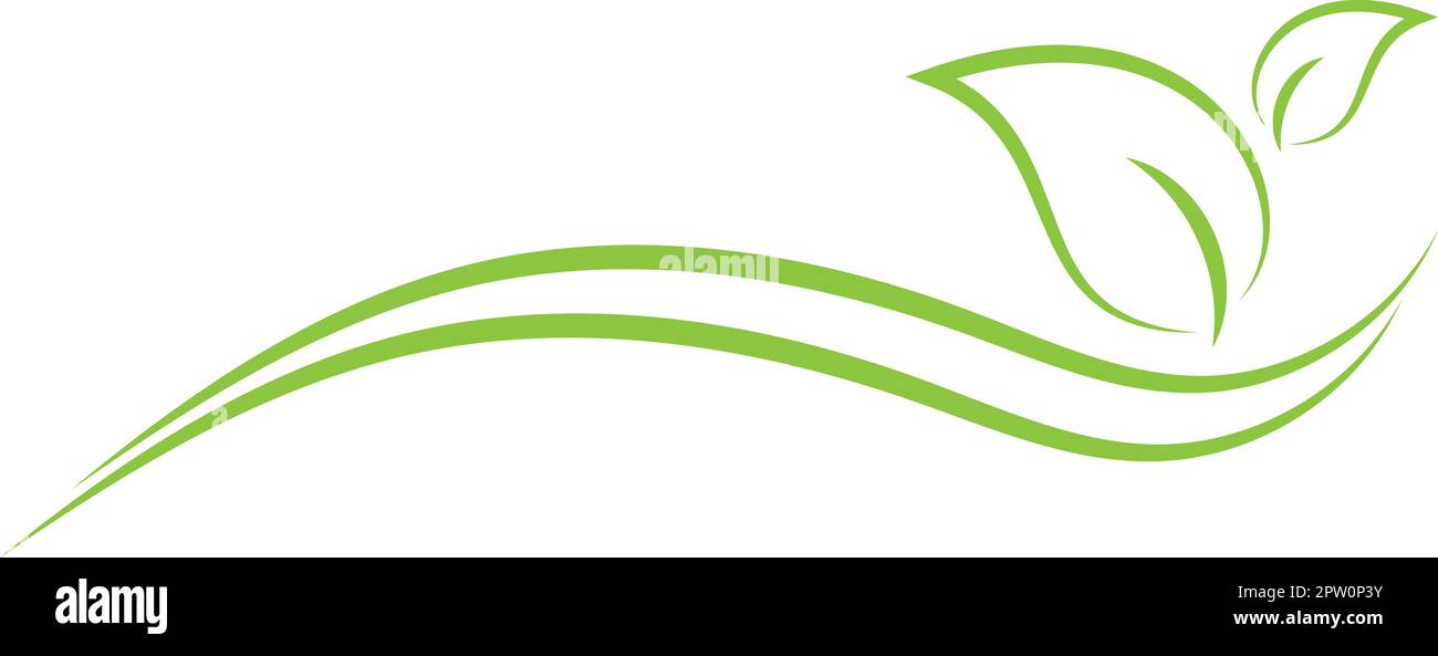 Leaves, plant, organic, wellness, gardener, naturopath, logo ...