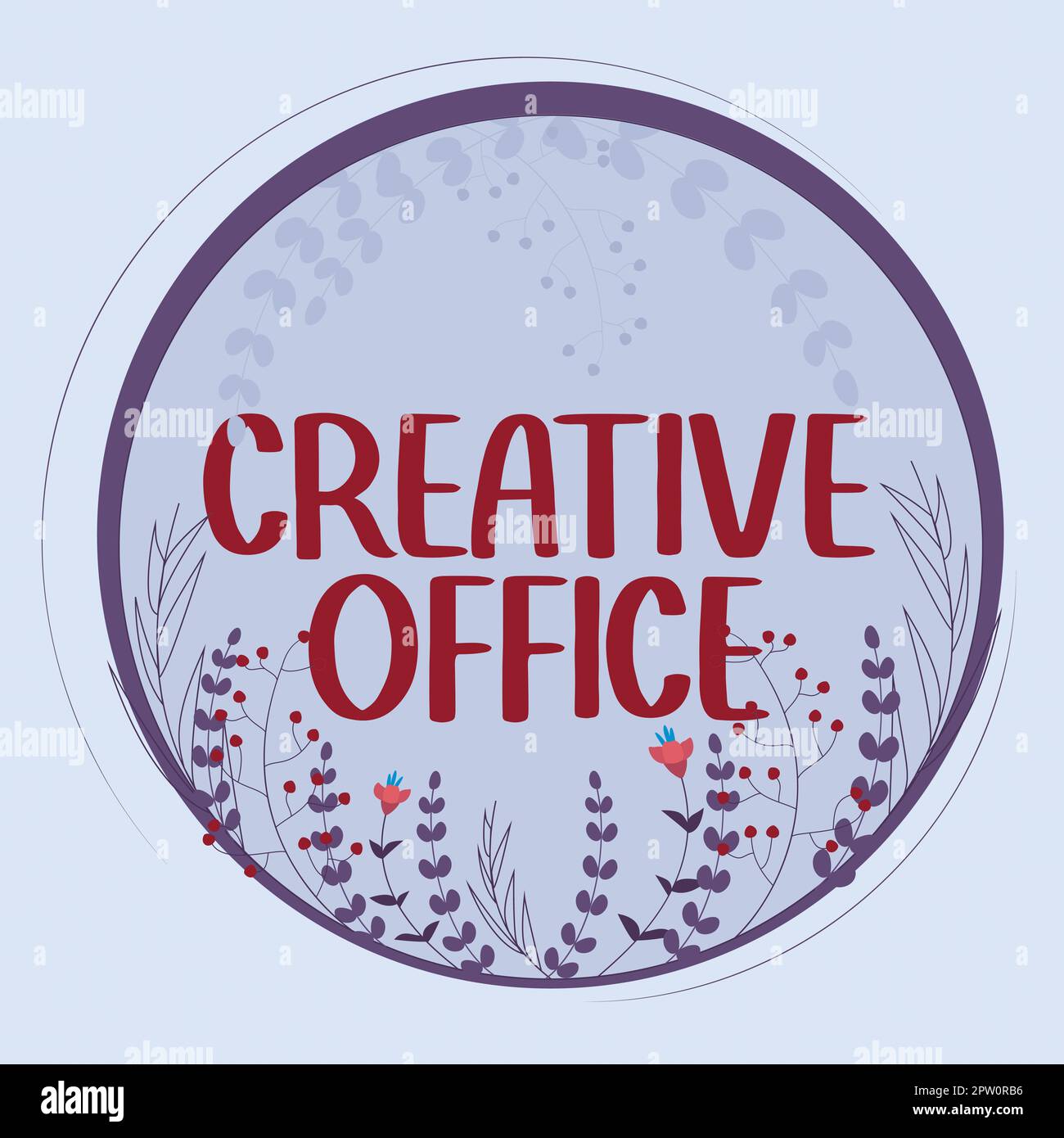 Conceptual caption Creative Office, Internet Concept any office that ...