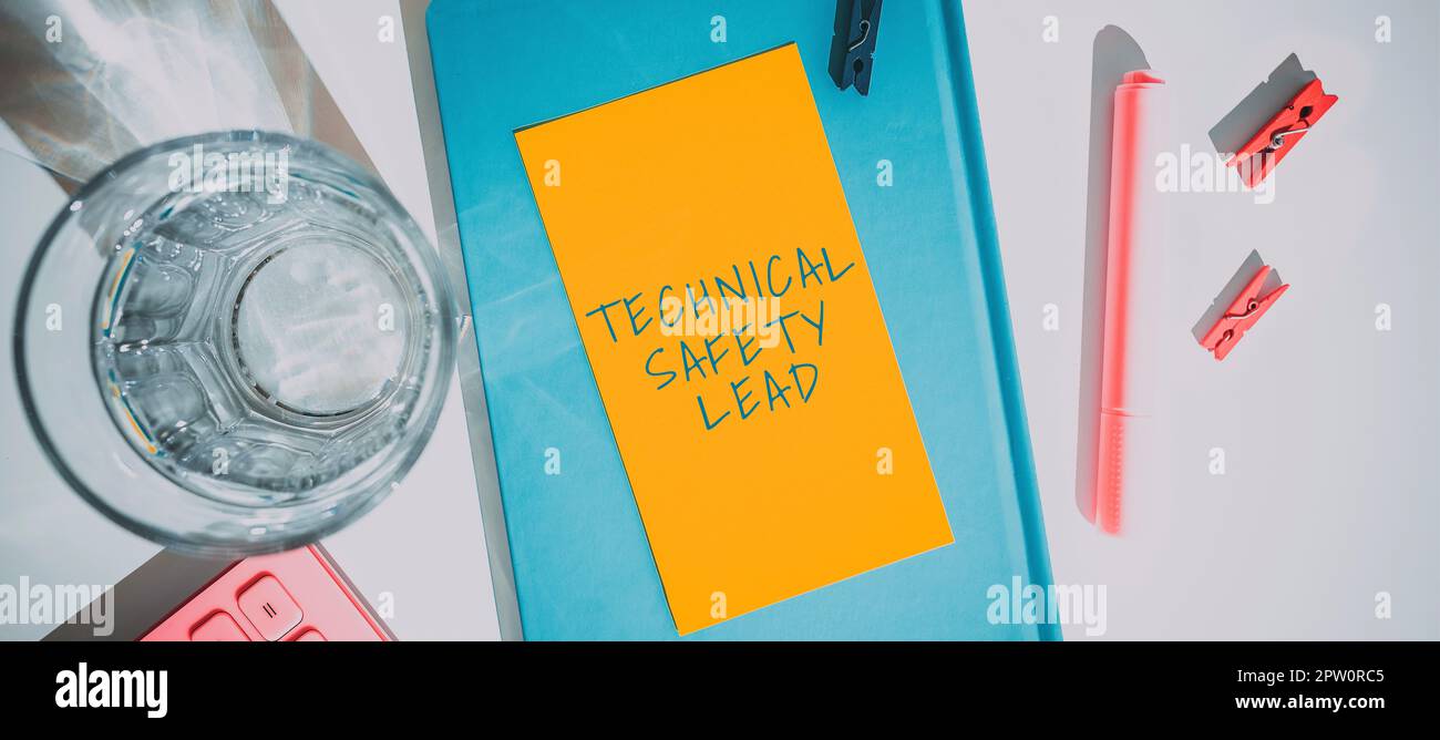 Conceptual display Technical Safety Lead, Word for Maintain technical ...