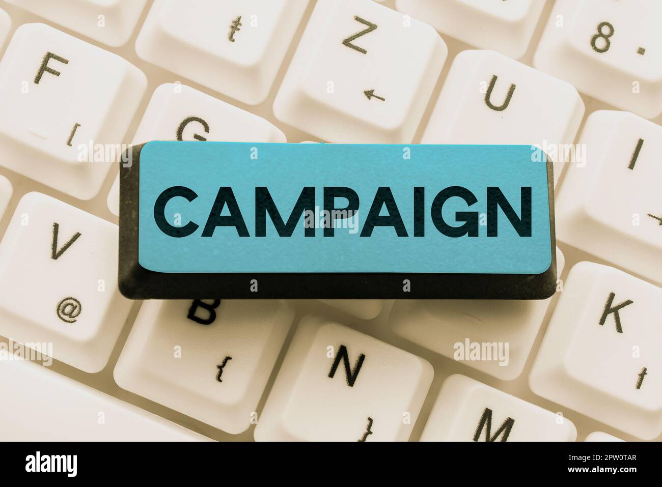 Conceptual caption Campaign, Business concept organized course of ...