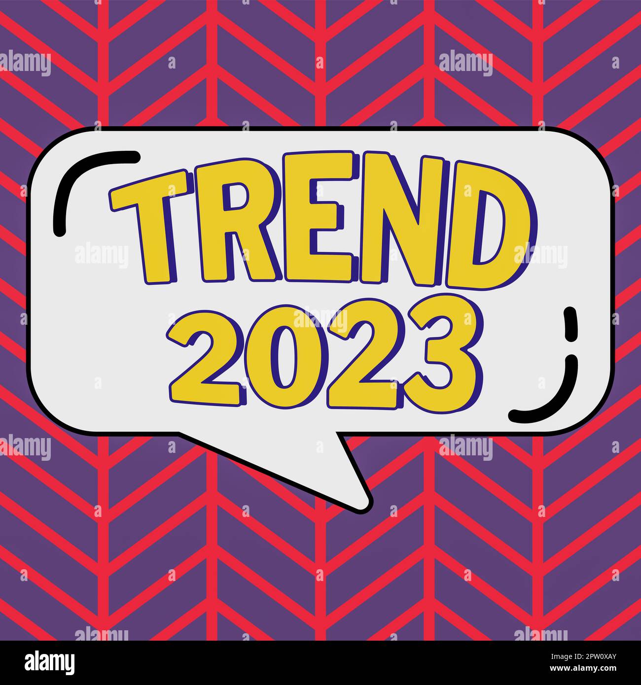 Handwriting text Trend 2023, Business showcase things that is famous ...