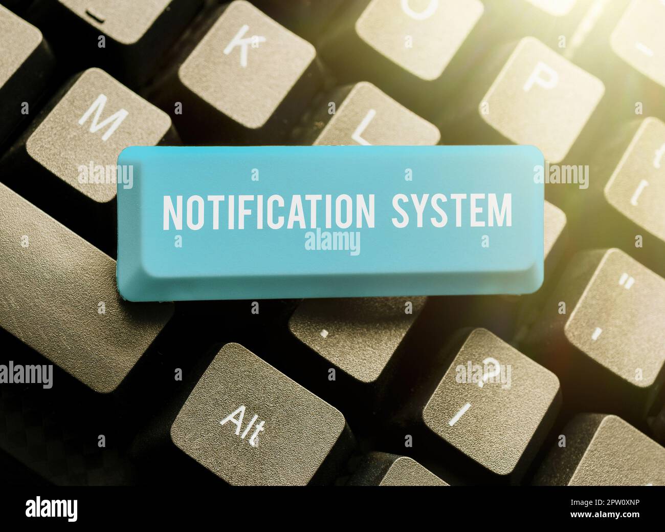 Conceptual caption Notification System, Business approach Do not forget ...