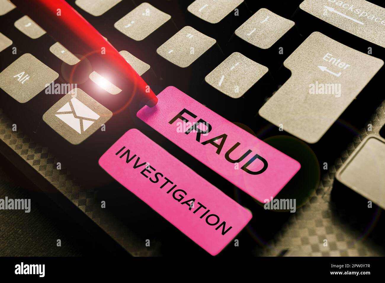 Inspiration showing sign Fraud Investigation, Word Written on process ...