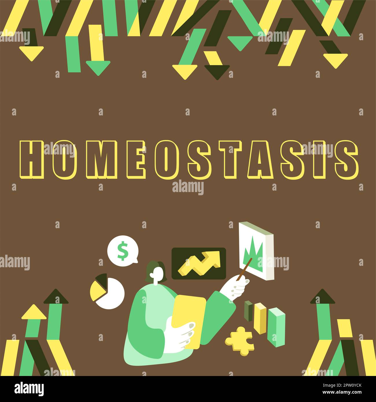 Conceptual display Homeostasis, Business overview the tendency toward a ...