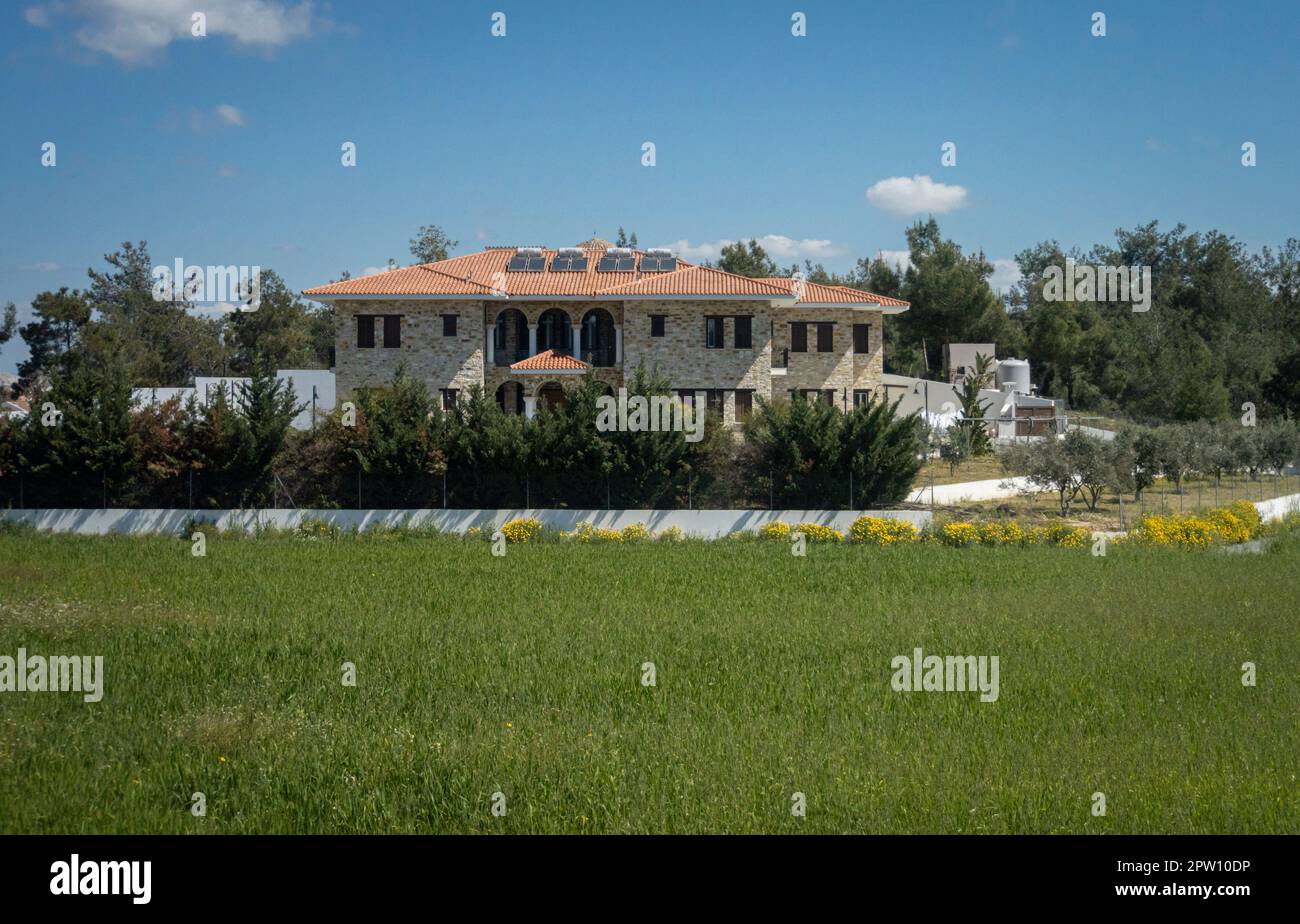 Residence of the Bishop of Holy Metropole of Trimythountos, Mosfiloti ...