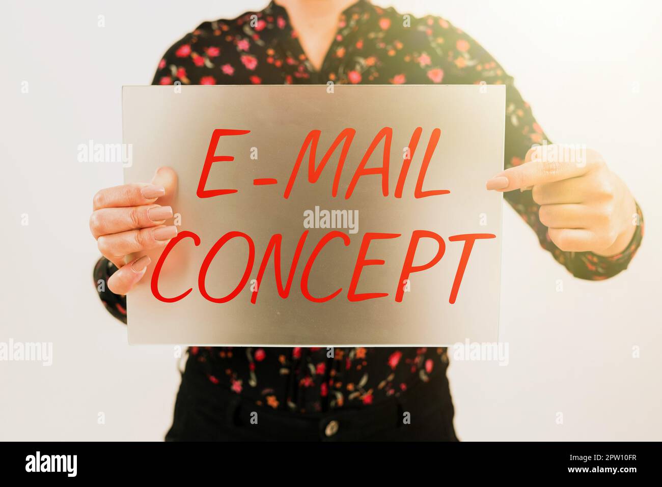 Text caption presenting E Mail Concept, Word for sequence of marketing ...