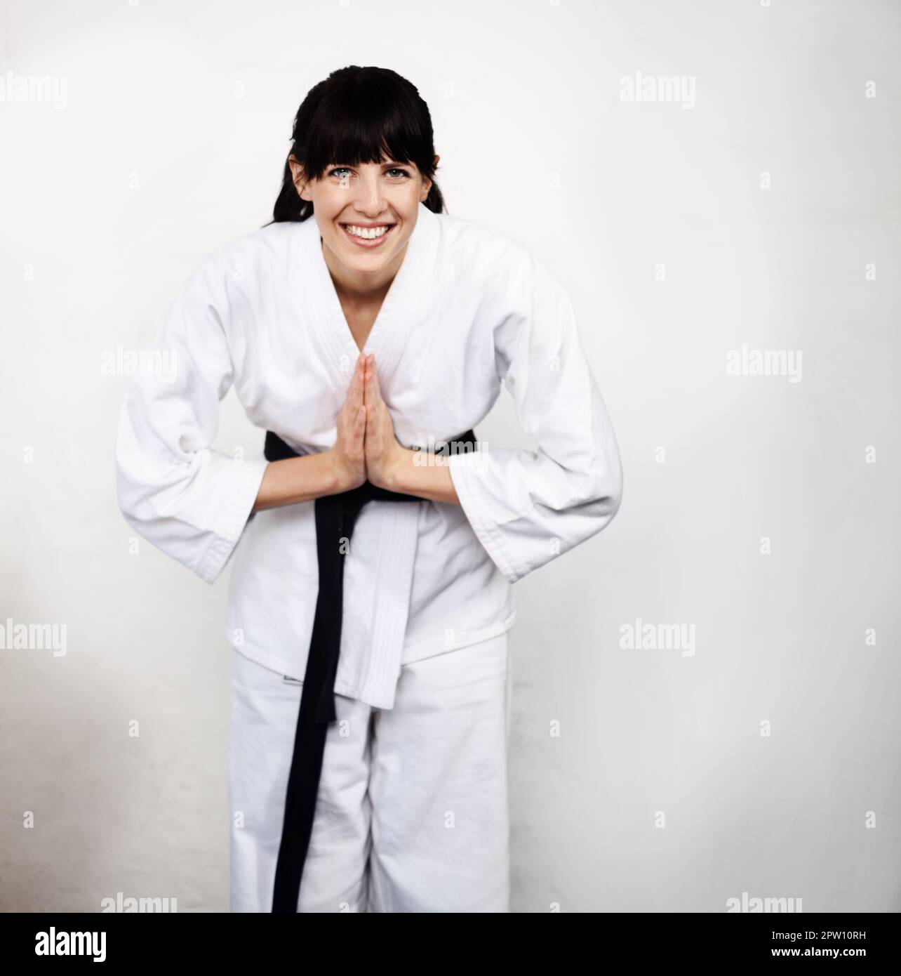 Respect adult bow hi-res stock photography and images - Alamy