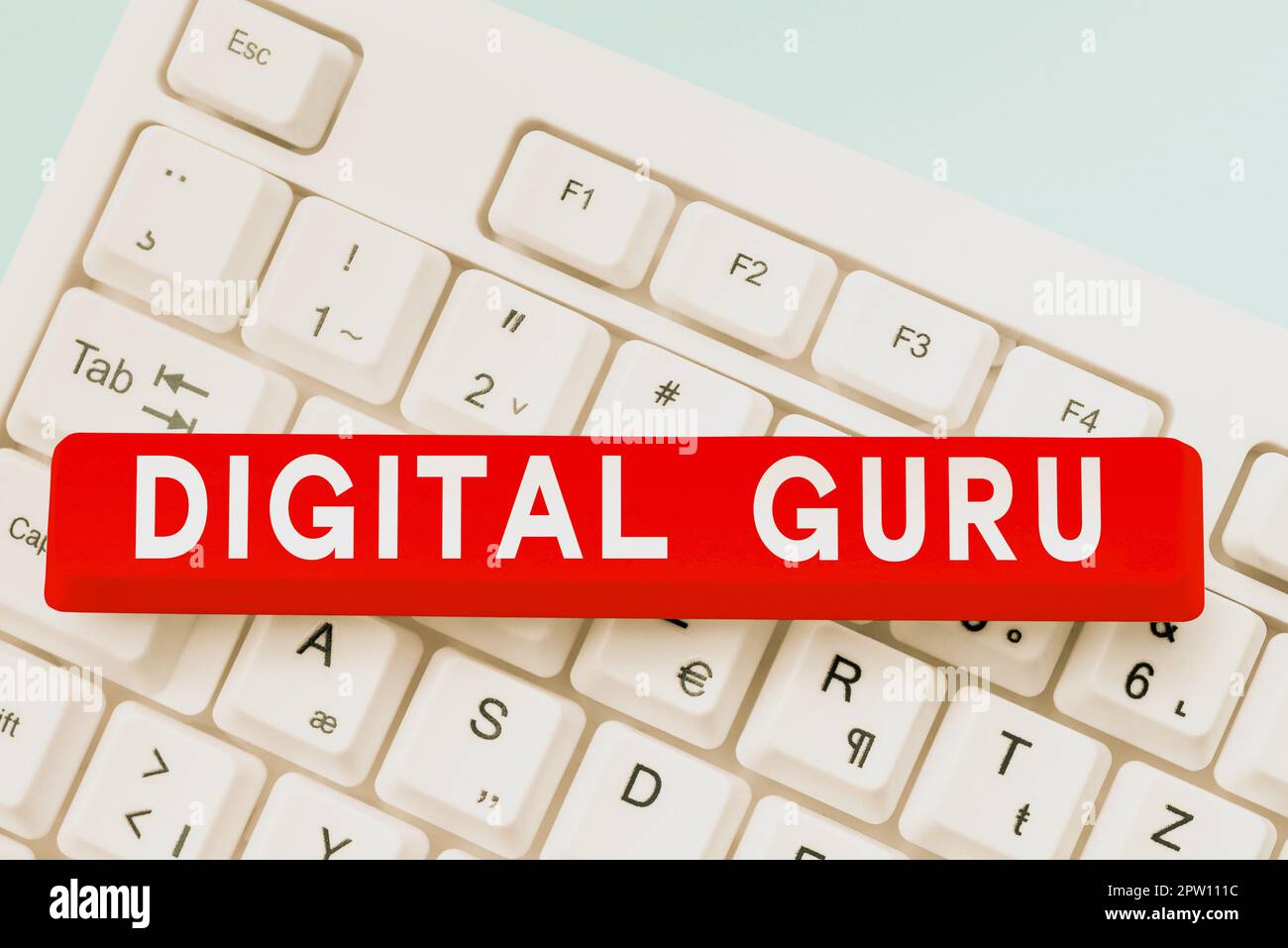 Hand writing sign Digital Guru, Business idea teacher and intellectual ...