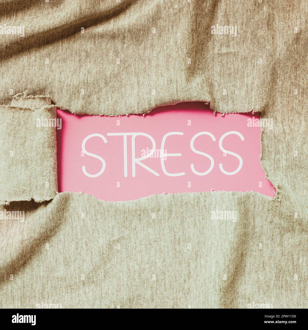 Inspiration showing sign Stress, Word Written on a physical chemical or ...
