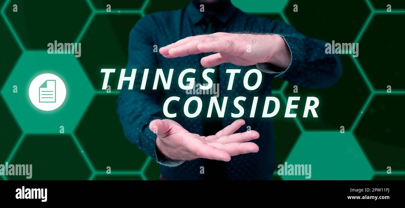 Conceptual display Things To Consider, Business concept list to check or do it Shopping Schedule ...