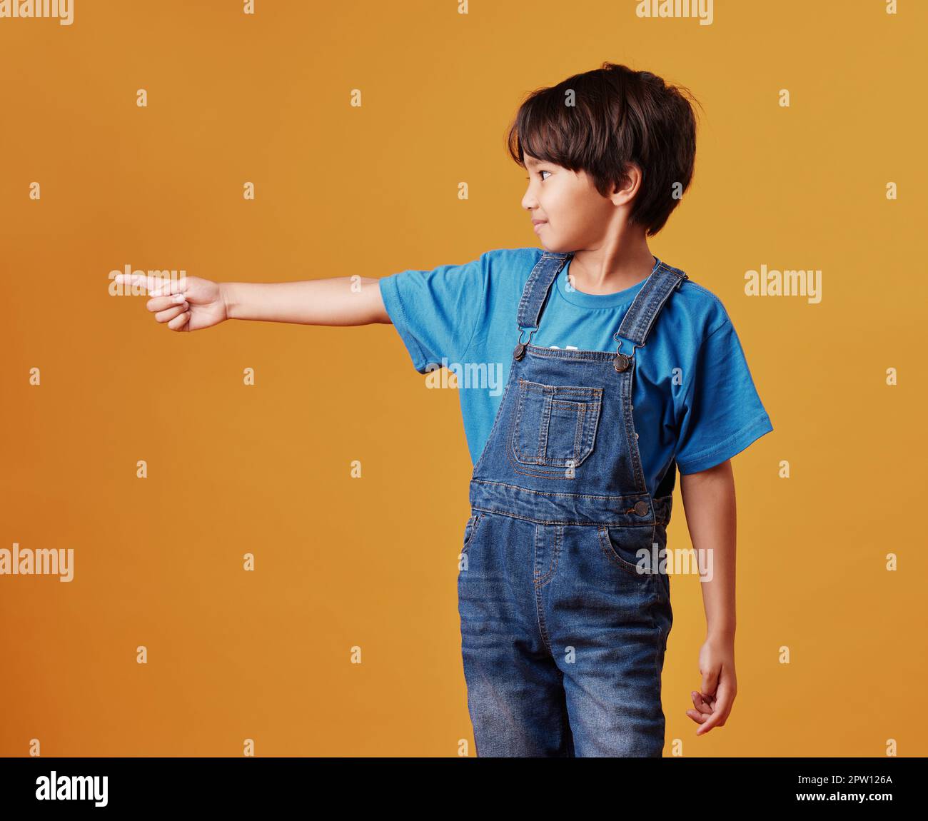 Boy Looking To The Left