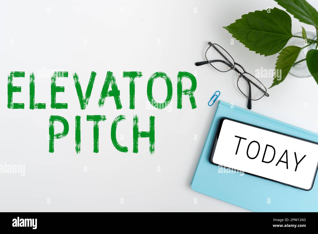 Sign displaying Elevator Pitch, Business approach A persuasive sales ...