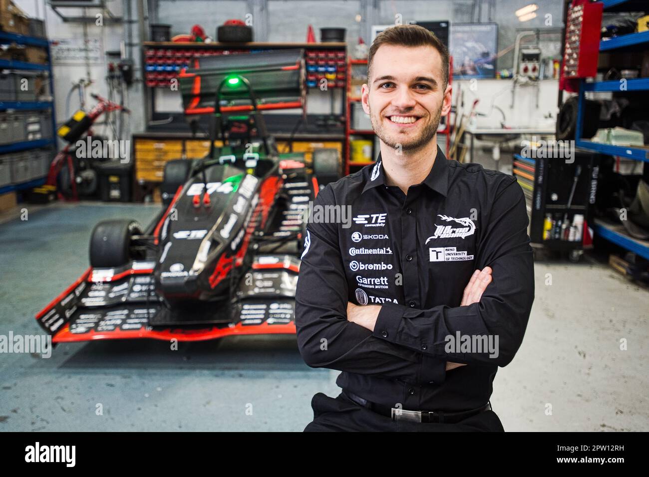 Brno, Czech Republic. 28th Apr, 2023. Students of the Technical ...