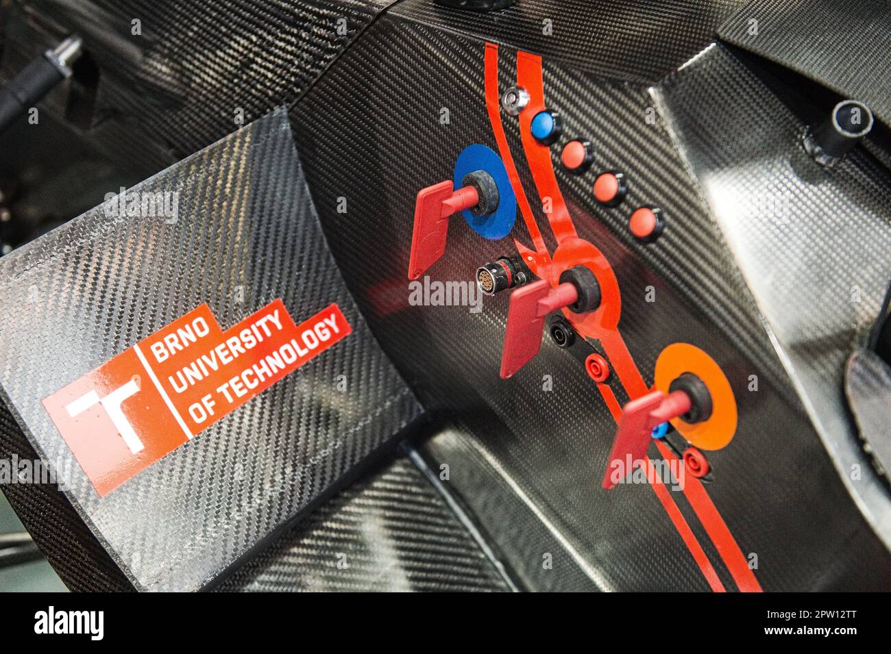 Brno, Czech Republic. 28th Apr, 2023. Students of the Technical ...