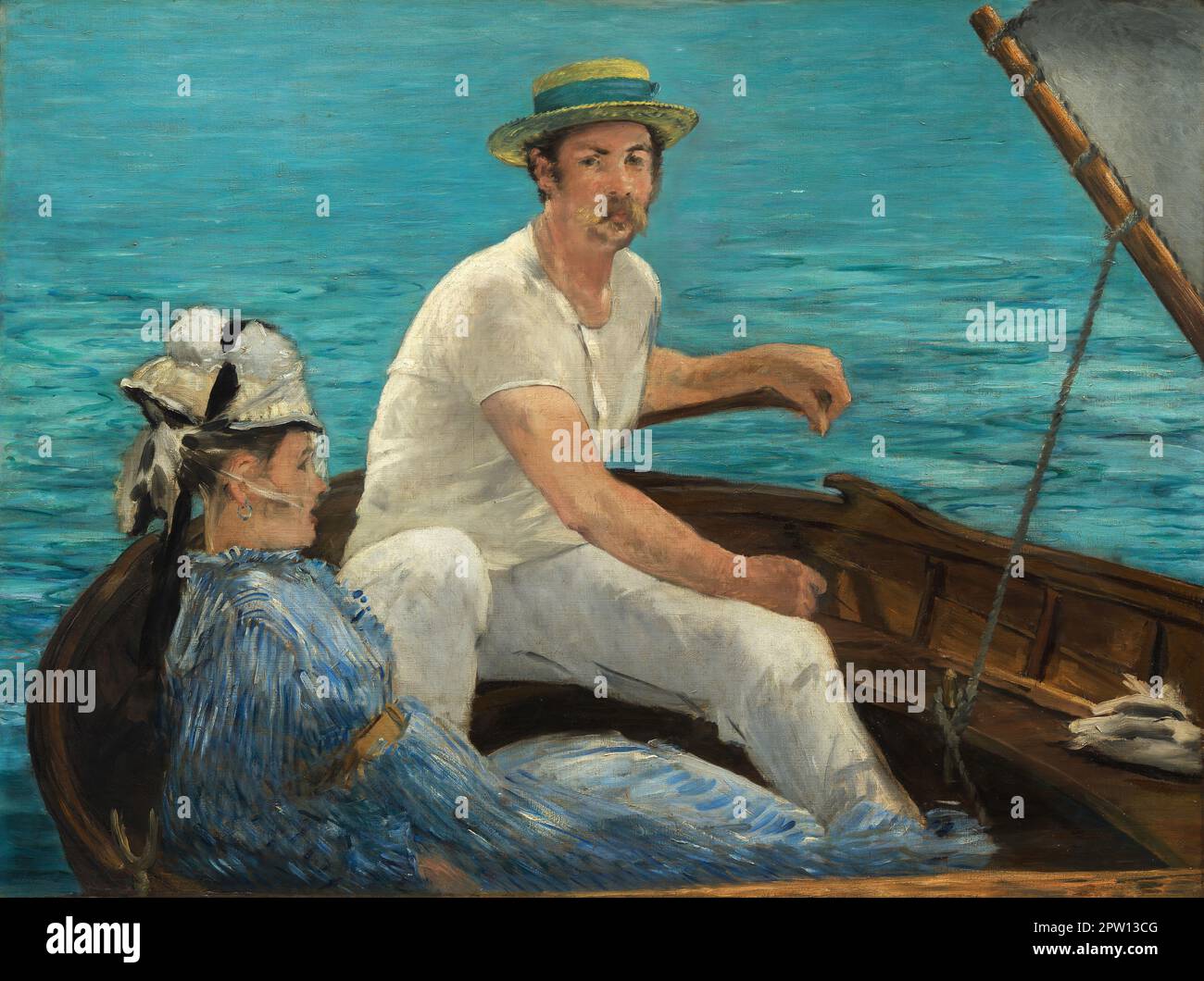 Boating by Edouard Manet 1874 French impressionist painting Oil on ...