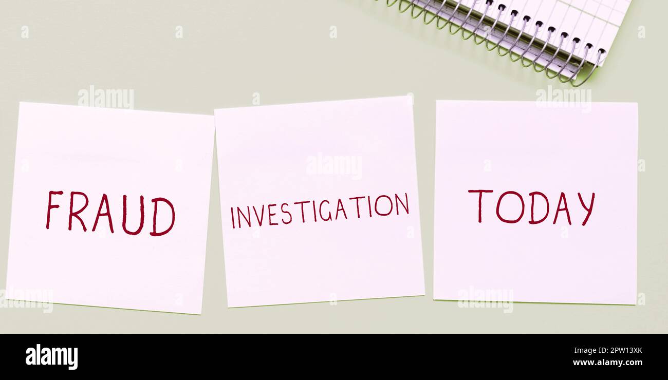 Handwriting text Fraud Investigation, Concept meaning process of ...