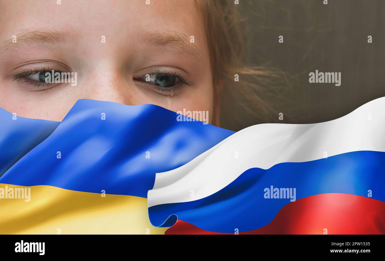 Crying Ukrainian child because of the war Stock Photo - Alamy Crying Ukrainian child because of the war Stock Photo - Alamy