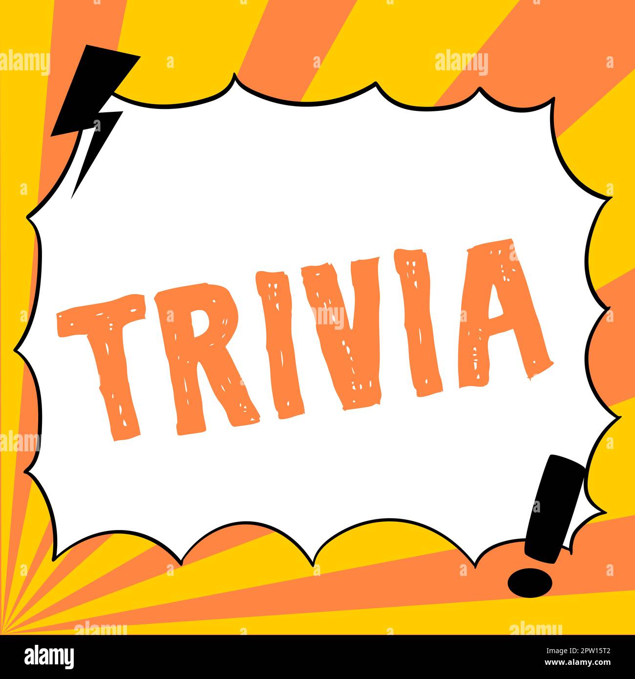 Sign displaying Trivia, Business concept details considerations pieces ...