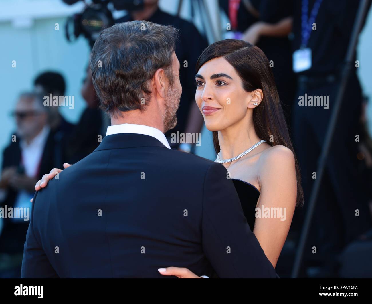 VENICE, ITALY - SEPTEMBER 10: Raoul Bova and Rocio Munoz Morales ...