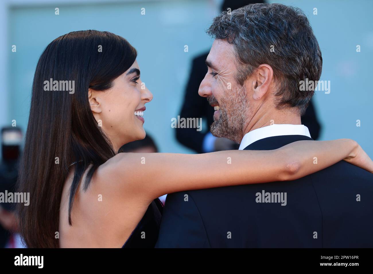 VENICE, ITALY - SEPTEMBER 10: Raoul Bova and Rocio Munoz Morales ...
