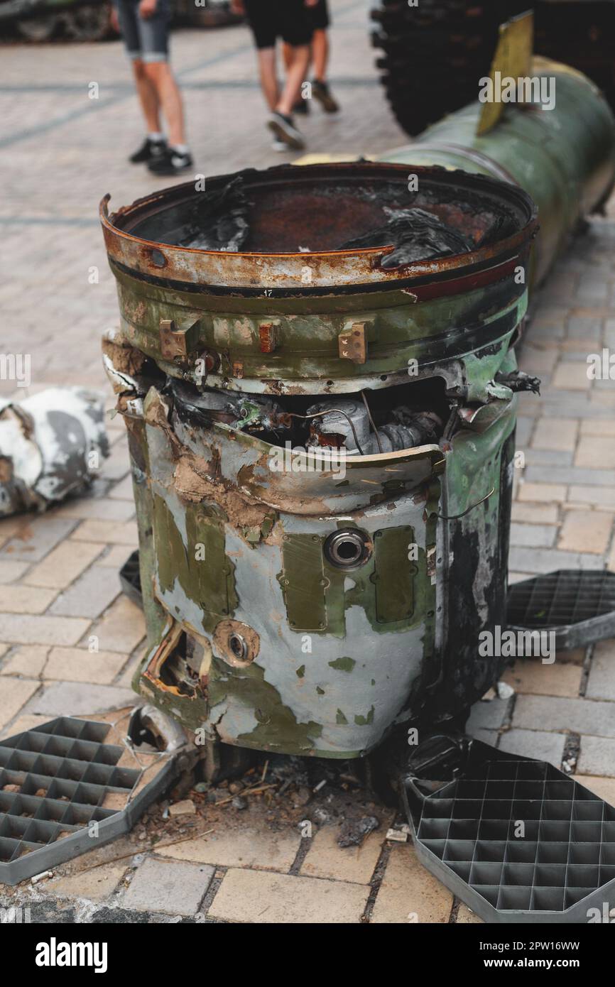 Destroyed russian military equipment hi-res stock photography and ...