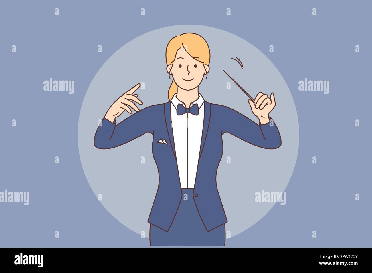 Female hands orchestra conductor hi-res stock photography and images ...